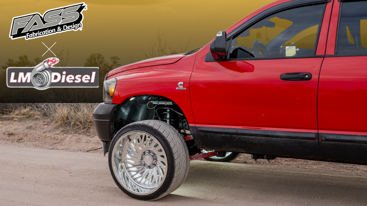 Upgrading LM Diesel's Ram w/ FASS Fab Extended Control Arms! – FASS ...