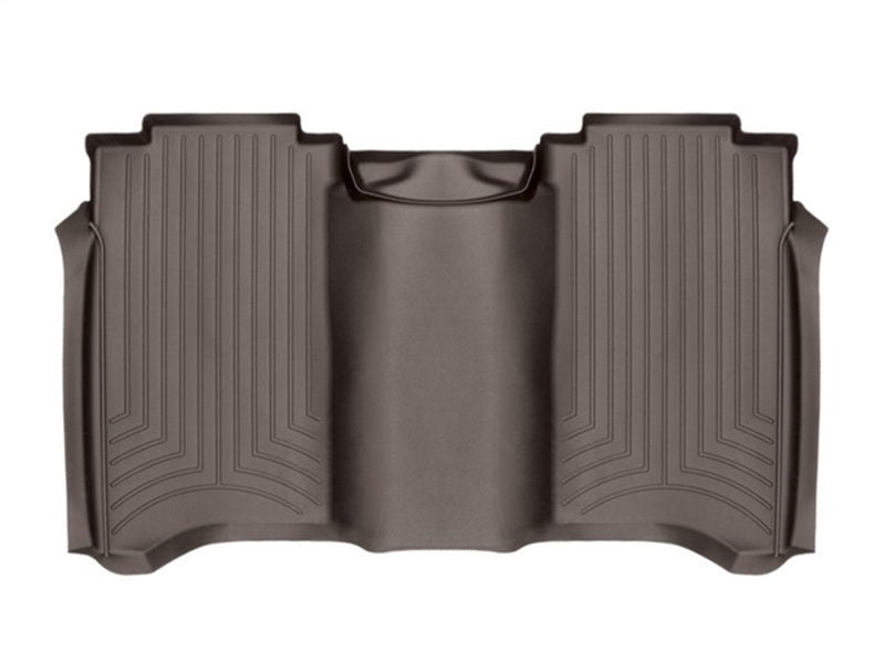 WeatherTech 2017+ Nissan Titan / Titan XD Rear FloorLiner - Cocoa (Cre ...