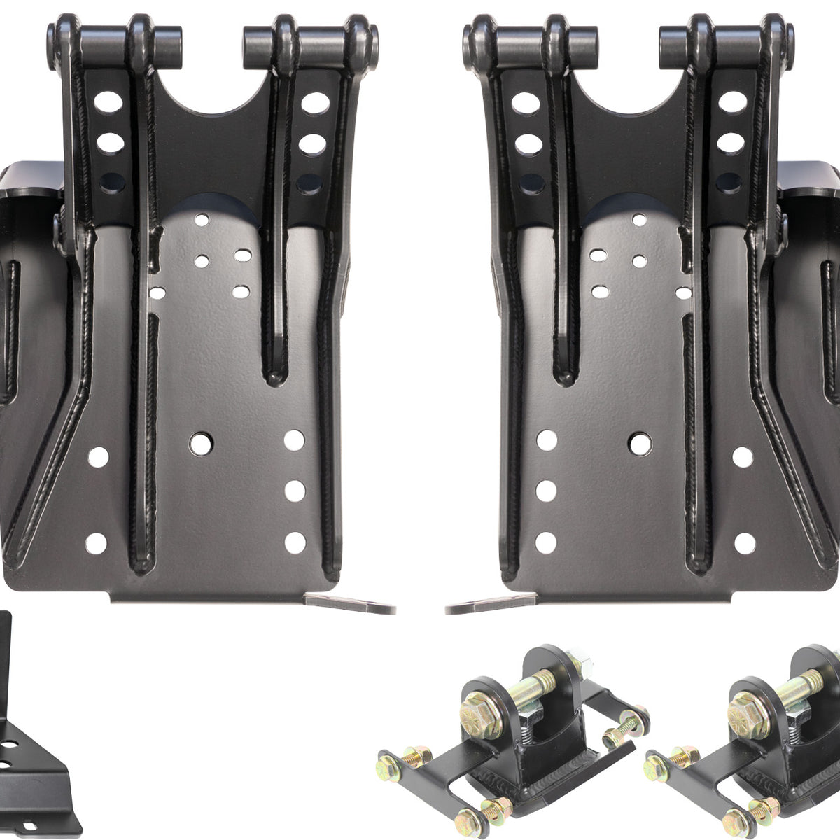 Carli - 05-16 FORD F250/350 4X4 COILOVER CONVERSION BRACKET KIT – FASS ...