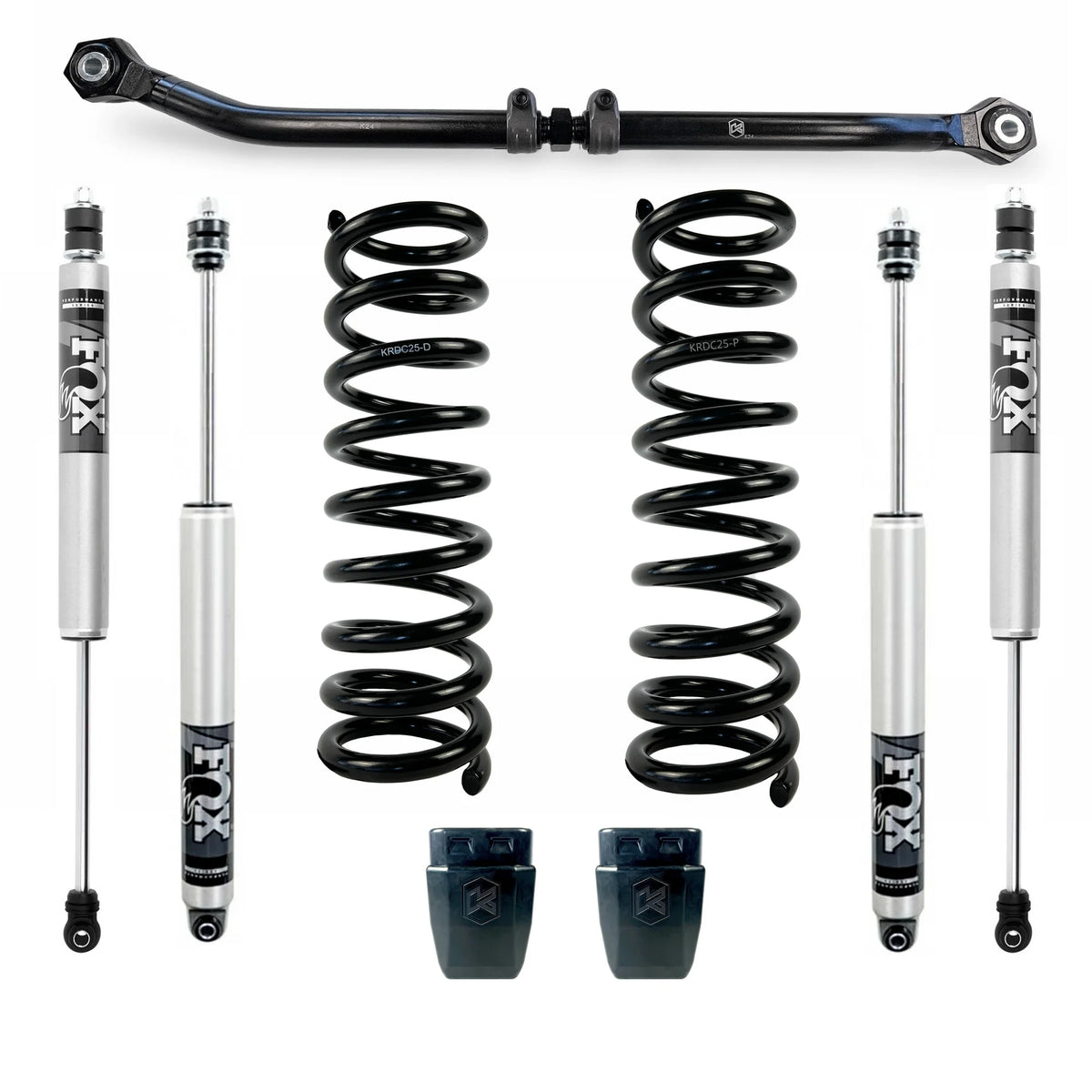KRYPTONITE STAGE 2 LEVELING KIT WITH FOX SHOCKS 2014-2026 RAM 2500 ...
