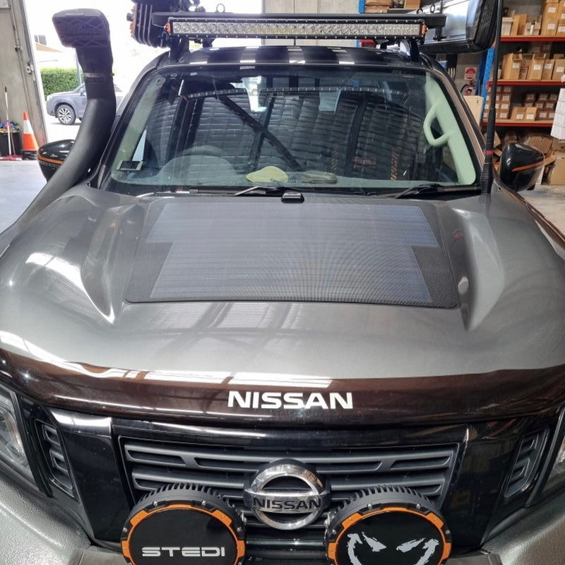Nissan Navara Lensun 90W Hood Bonnet Flexible Solar Panel – FASS ...