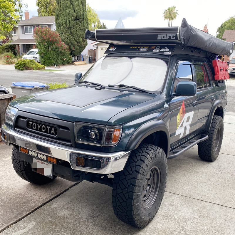 Toyota 4Runner 3rd Gen Lensun 85W Hood Flexible Solar Panel – FASS ...
