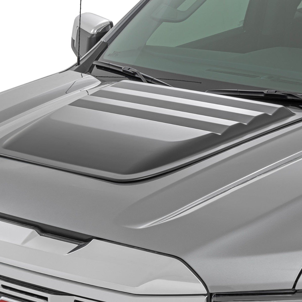 Hood Scoop | GCN Fire Red | GMC Sierra 1500 2WD/4WD (2019-2026) – FASS ...