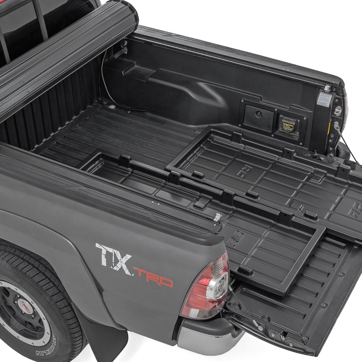 Truck Bed Cargo Storage Tray | Mid-Size Bed Storage Tray | Easy Access ...