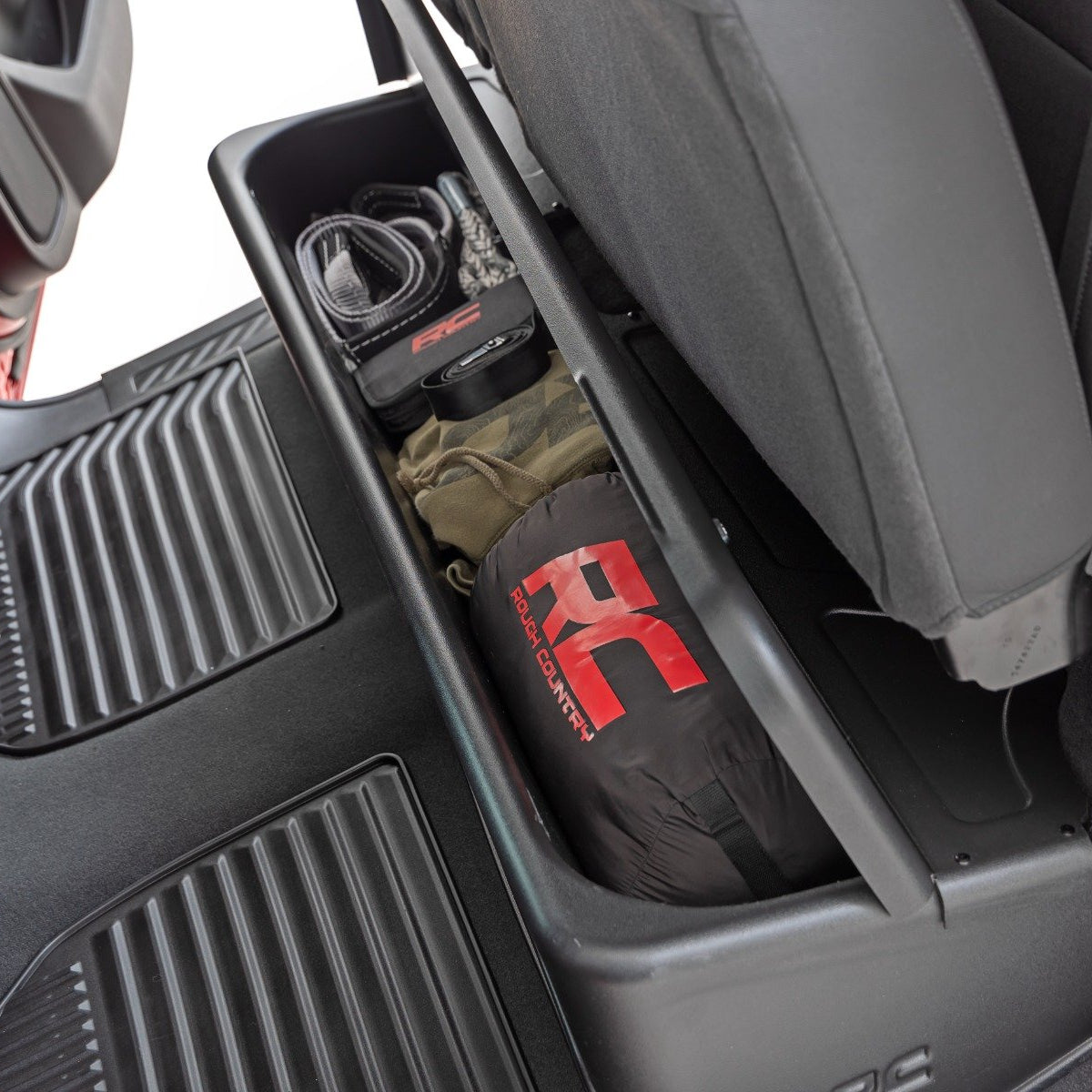 Under Seat Storage with Locking Lid | Crew Cab | Chevy/GMC 1500/2500HD ...