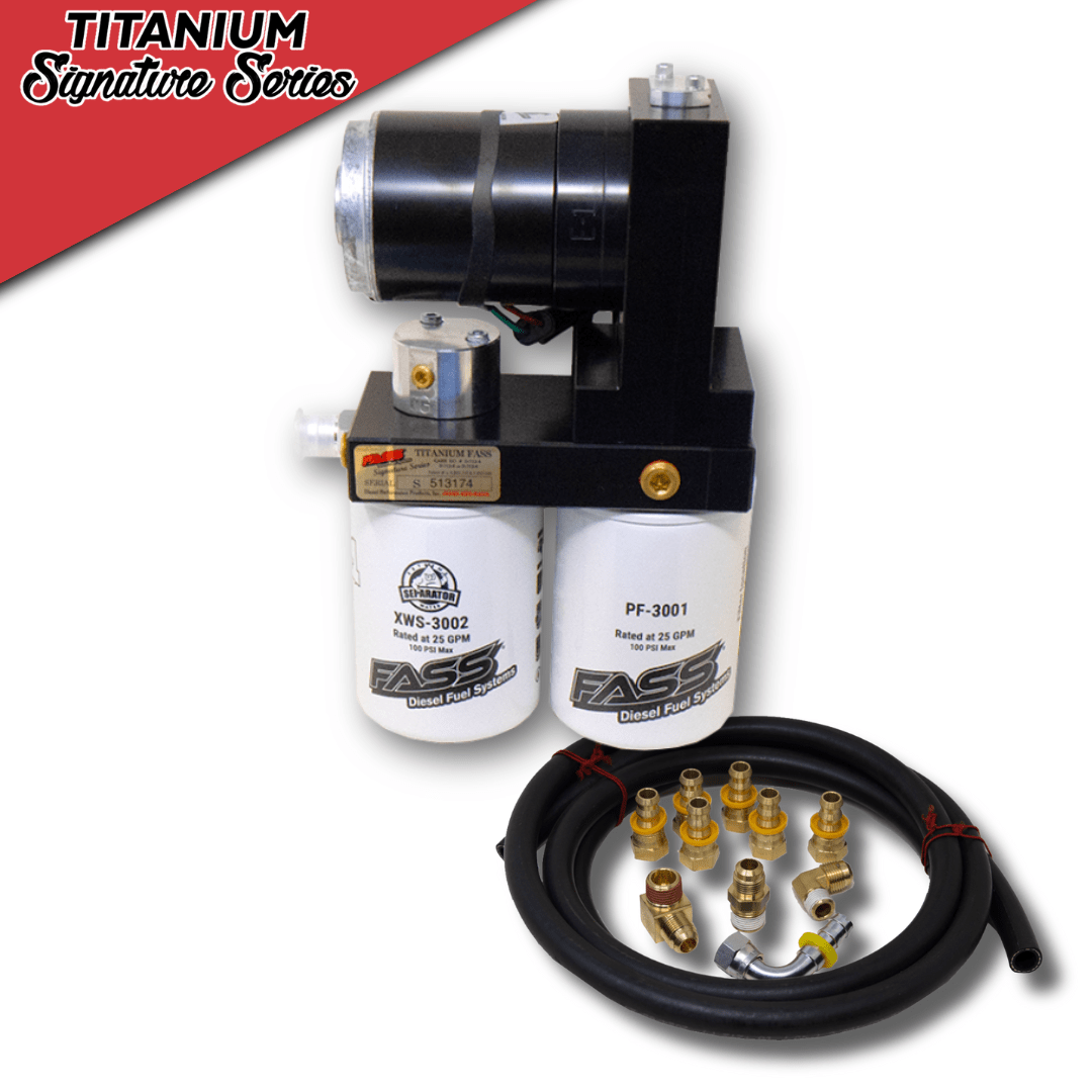 FASS Titanium Signature Series Diesel Fuel System 110GPH (Stock-700hp ...