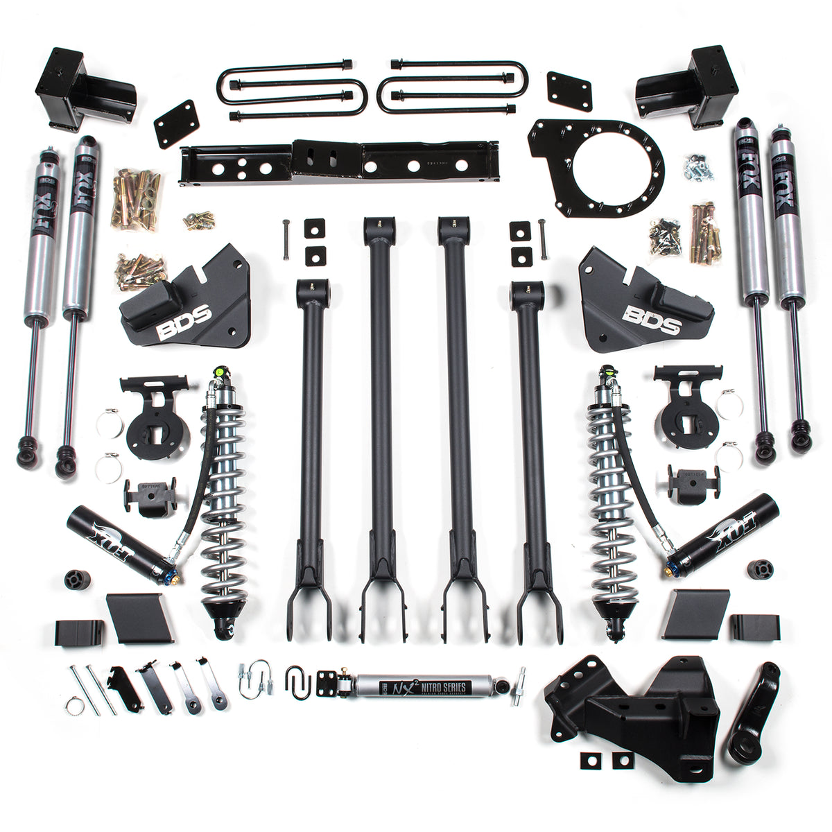 2020 F350 Dually 6in. 4 Link Suspension Lift - Coilover - DSC – FASS ...