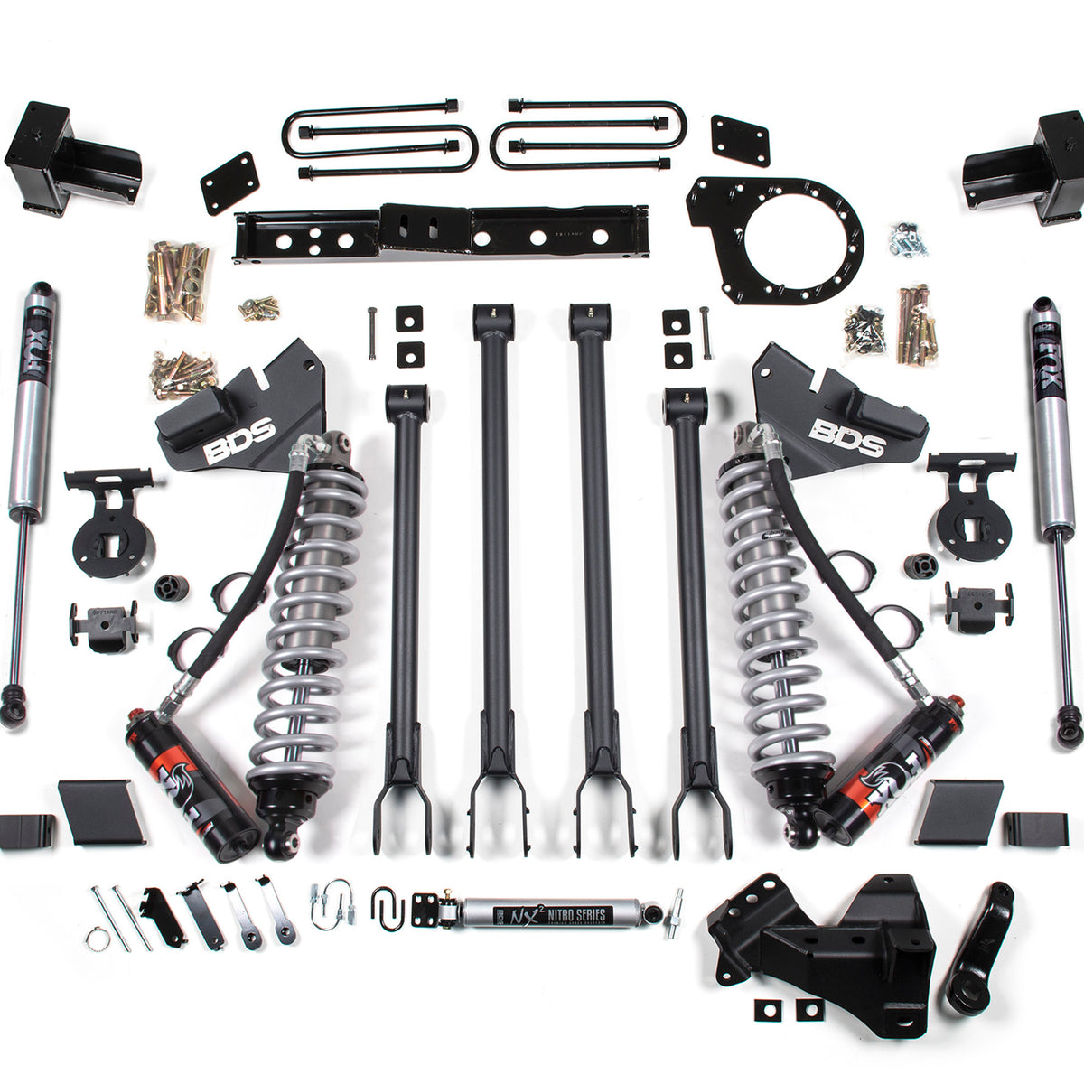 2017-2019 Ford F250-F350 4wd 6in. 4-Link Suspension Lift Kit – FASS ...