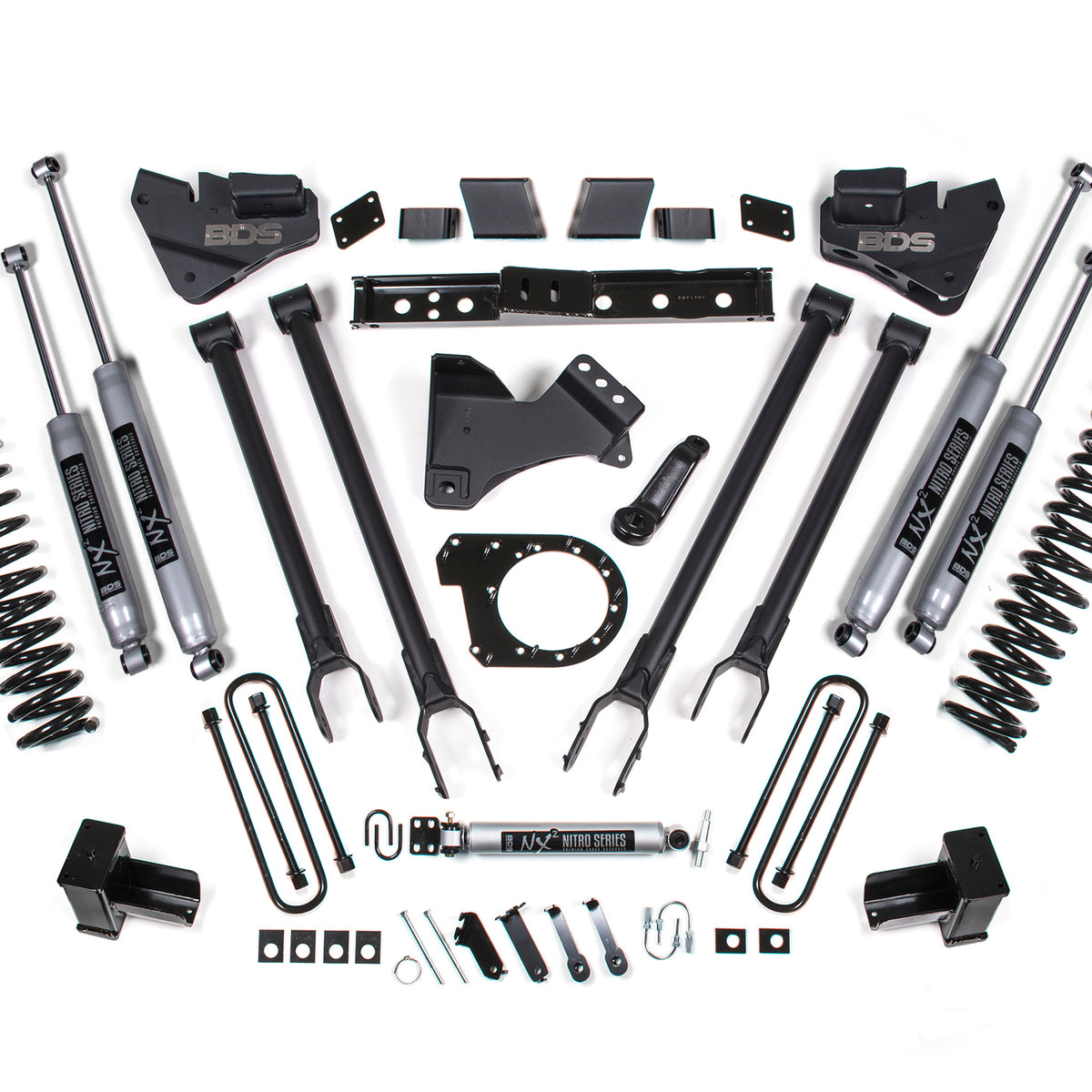 2020 F350 Dually 6in. 4 Link Suspension Lift - Diesel engine - NX2 ...
