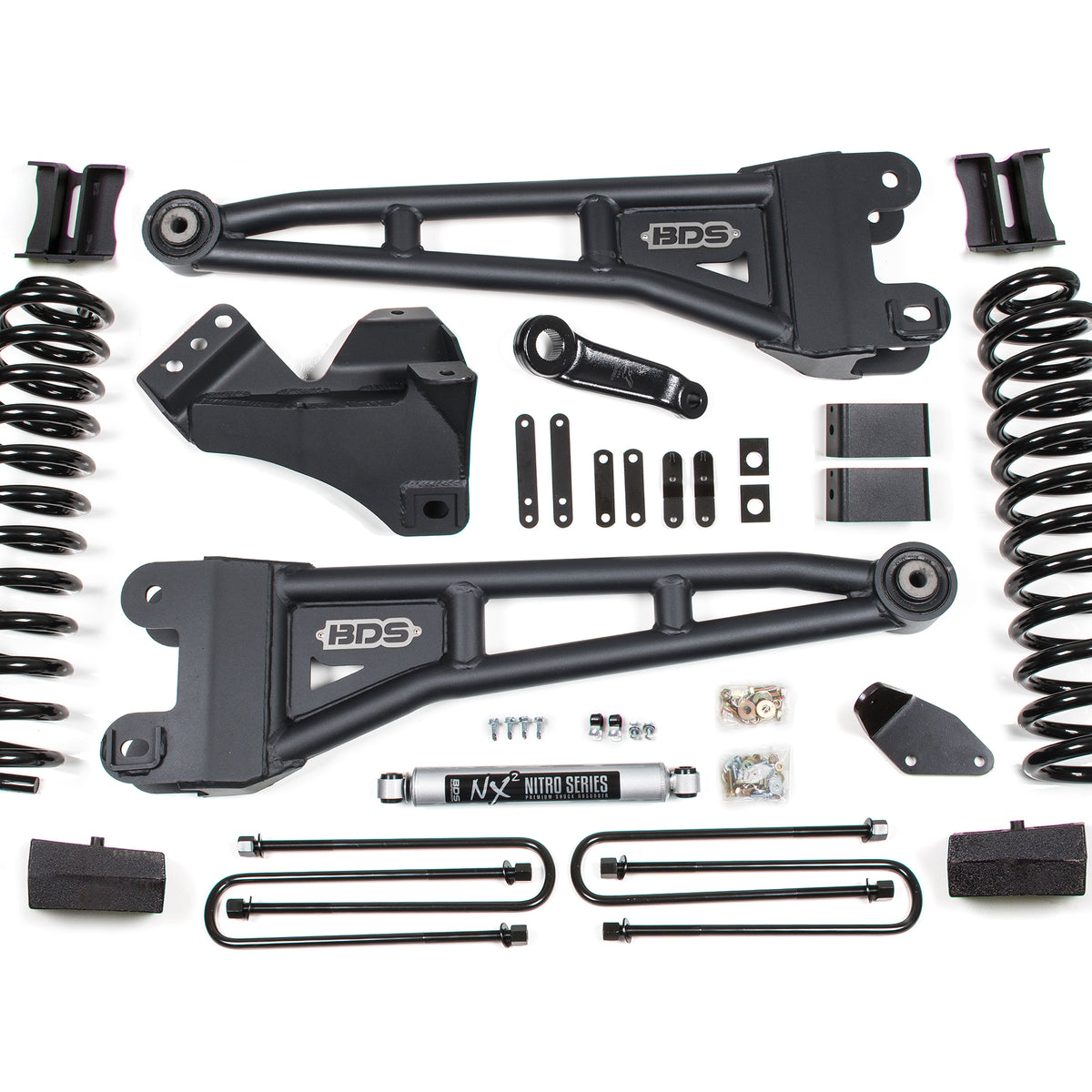 2008-2010 Ford F250-F350 4wd 4in. Radius Arm Lift Kit| Diesel Non Over ...