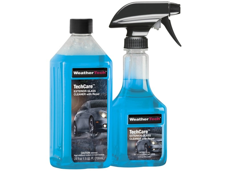 WeatherTech TechCare Exterior Glass Cleaner w/ Repel 18oz. Bottle ...