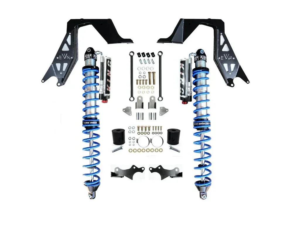 14" Inch Travel EVO SPEC KING NV2514 FRONT BOLT-ON 2.5" COILOVER KIT B ...