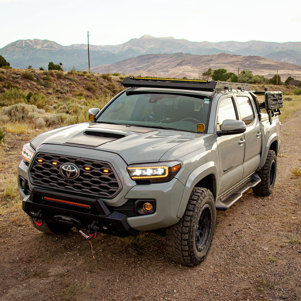 Toyota Tacoma TRD Off Road 3rd Gen Lensun 46W Hood Solar Panel – FASS ...