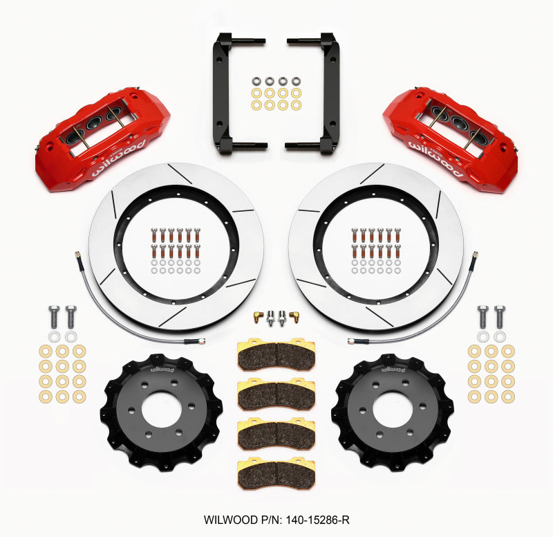Wilwood TX6R Front Kit 15.50in Red 2004-08 Ford F150 - 4WD – FASS ...
