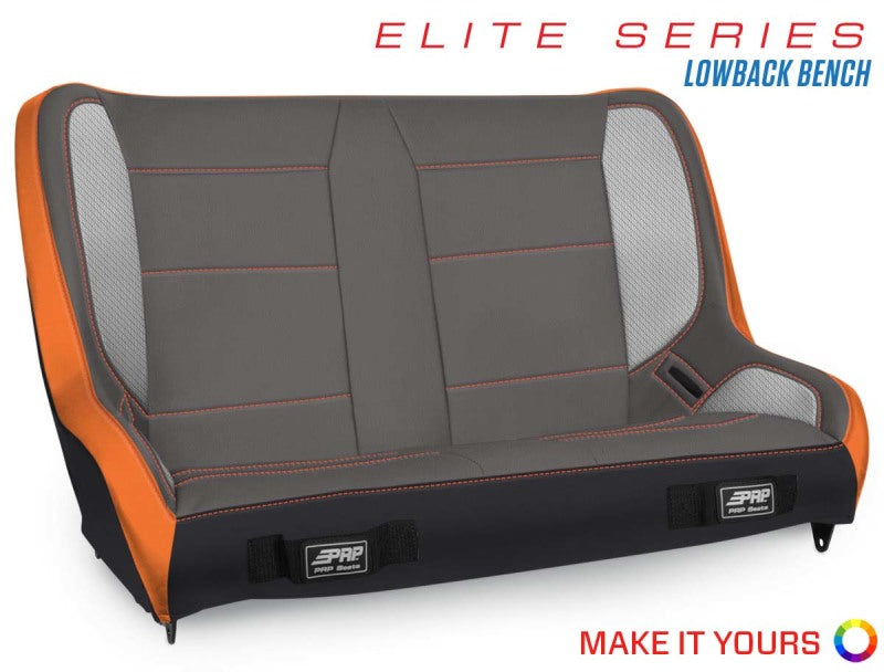PRP Elite Series Low Back Rear Suspension Bench Seat (36-39In.) – FASS ...