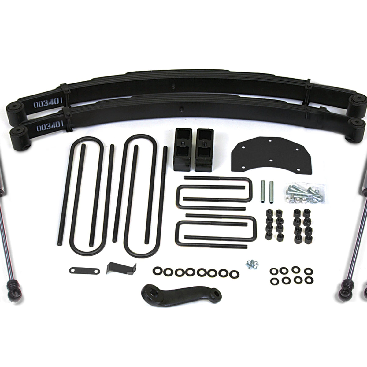 4-Inch Lift Kit for 1980-1996 Ford F-350 Monobeam 4WD – FASS Motorsports